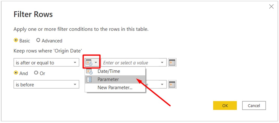 Step-by-step instructions to configure Incremental refresh – DataMartIn